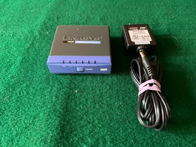 Cisco Linksys PSUS4 Print Server for USB with 4-Port Switch | eBay