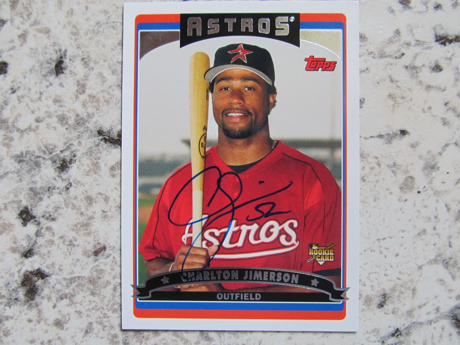 Astros Charlton Jimerson Signed Autographed 2006 Topps Mint | eBay