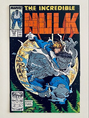 INCREDIBLE HULK #344 (1988), Copper Age, TODD McFARLANE Art & Cover, NM ...