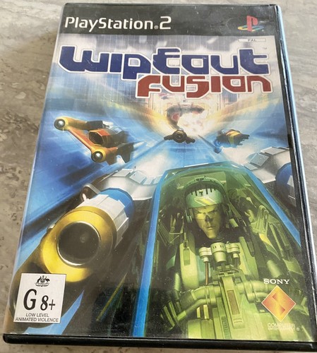 Wipeout Fusion - Sony Playstation 2 (PS2) Game *W/ Manual Tested ...