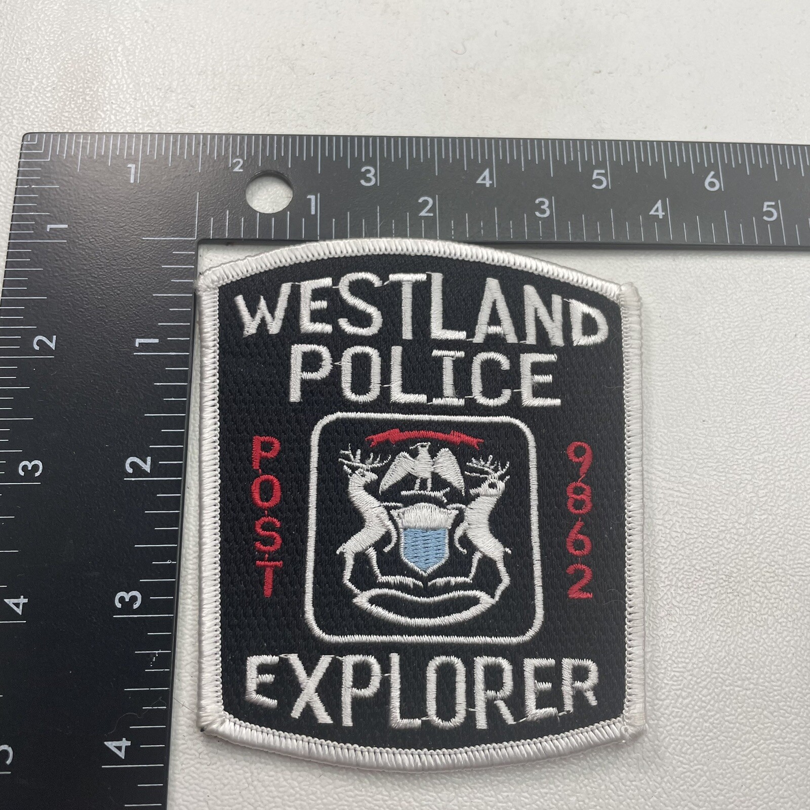 WESTLAND POLICE EXPLORER POST 9862 Patch (Thought To Be Michigan) 23J5 ...