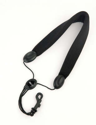 Rico SLA18 Padded Neck Strap for Tenor or Baritone Saxophones in Black ...