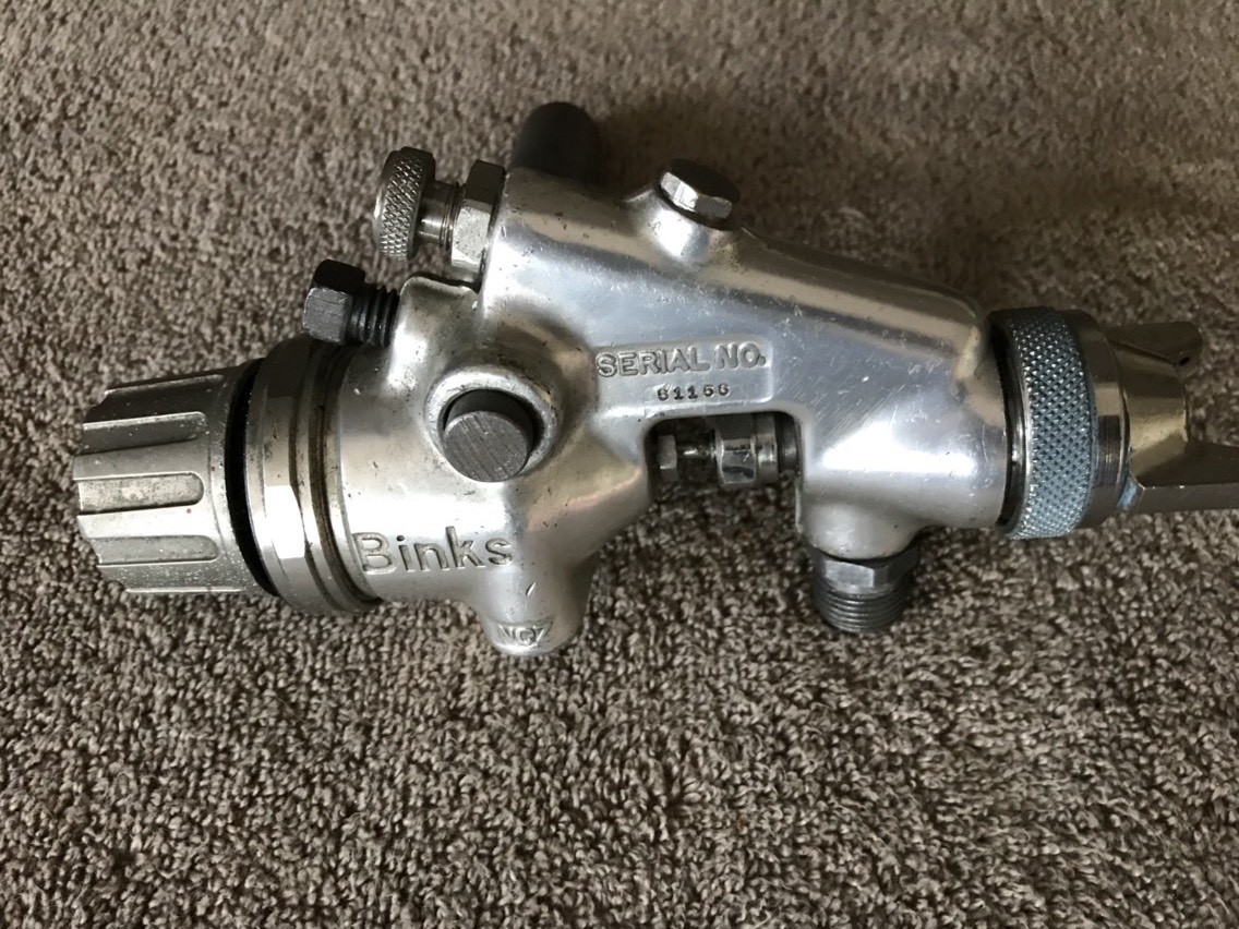 BINKS MODEL 61 PAINT SPRAY GUN | eBay