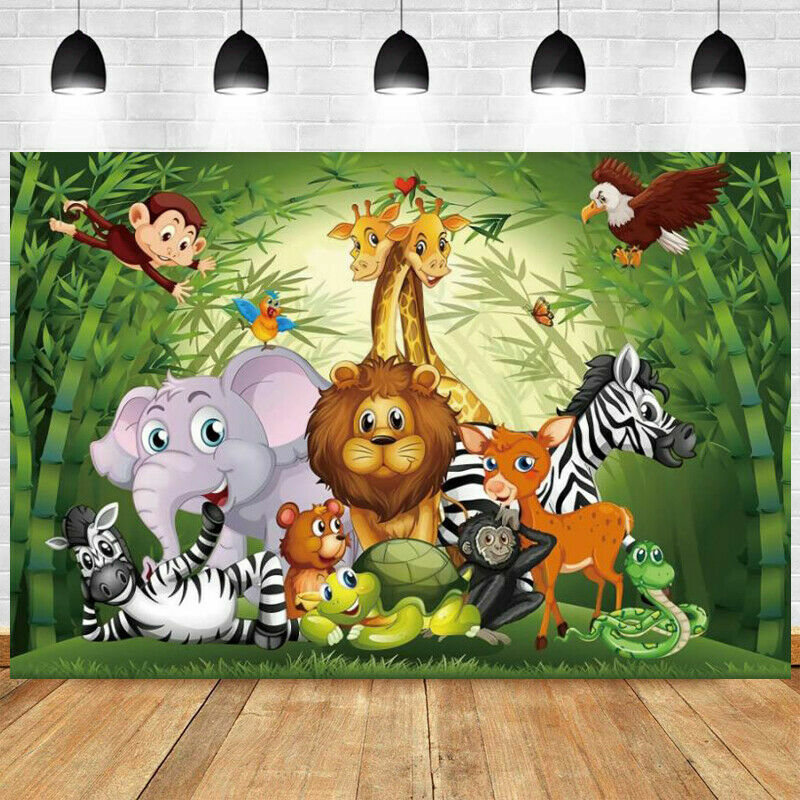 Safari Kids Background