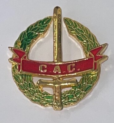 Colombian Army C.A.C. Curso Avanzado de Combate Insignia Pin Badge New ...