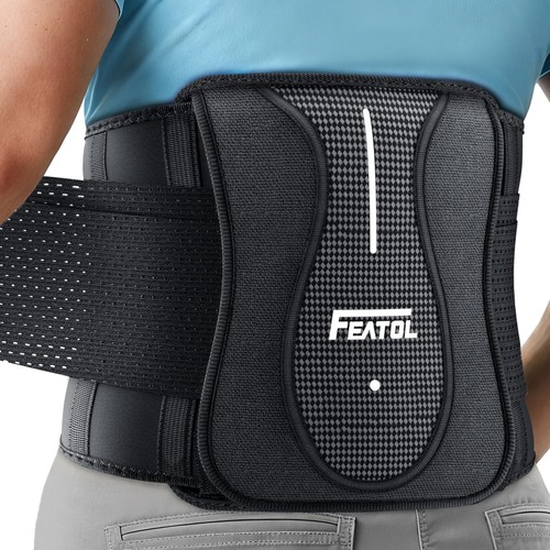 FEATOL Wrist Brace Left Hand, Medium/Large +Back Brace Size L/XL | eBay