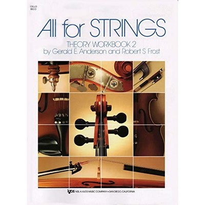 85CO - All For Strings Theory Book 2: Cello - Paperback By Robert Frost ...