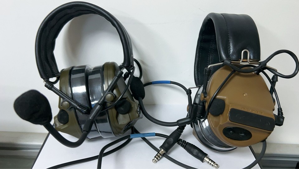 Comtac III Headset for TCA PRC148 152 Noise Reduction MBITR Headset ...
