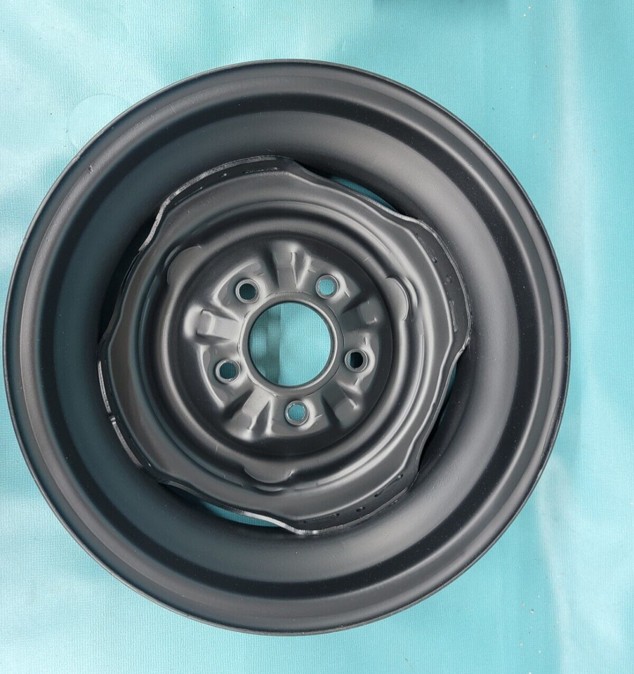 1956-1962 Corvette 15x5" Steel Wheels Rims Dog Bone with Nubs | Set of ...