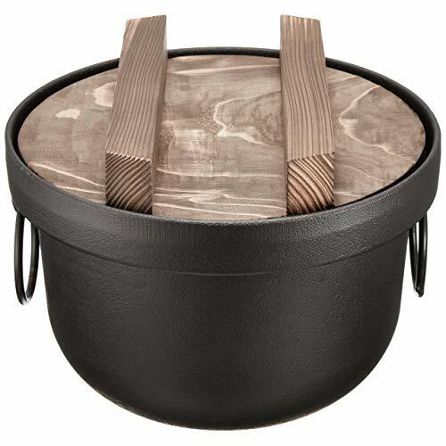 Japanese Traditional TETSUGAMA Rice Cooker Iron Pot 3 go Made in Japan ...