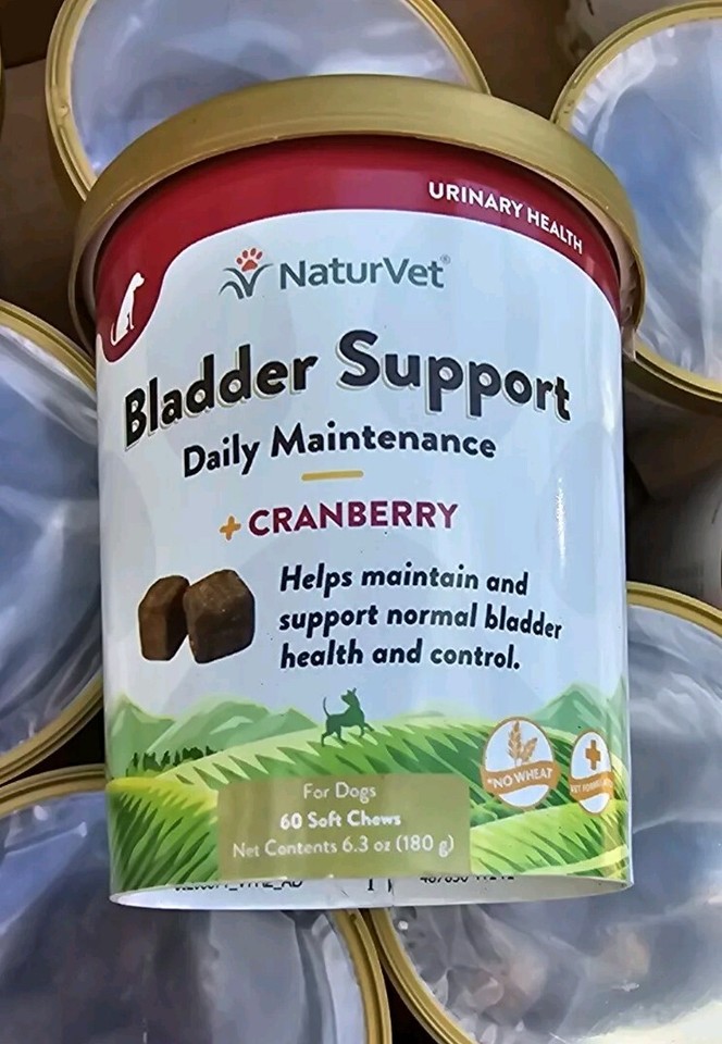 NaturVet Dog Bladder Support Vitamins 60 SOFT CHEWS BB 01/2027 | eBay