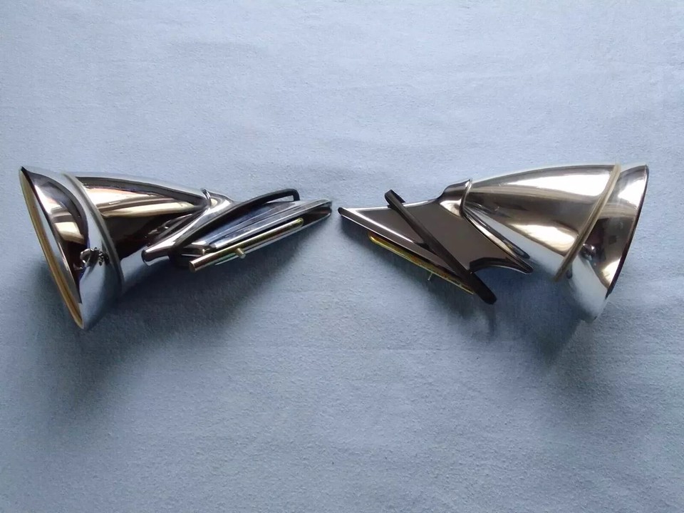 Talbot Berlin 333 chrom wing mirrors door mirrors mercedes 190sl 300 sl ...