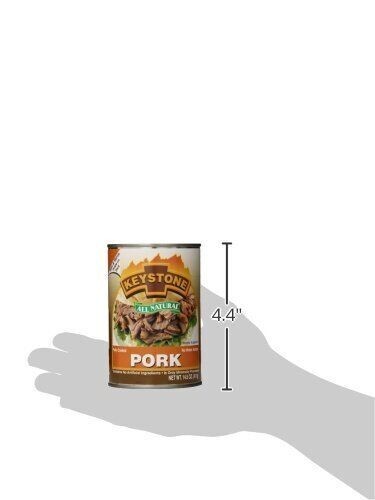 6 Pack- Keystone Meats Natural Pork Fully Cooked 14.5 oz Food, No ...
