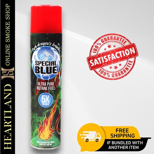 Special Blue 5X Refined Pure Premium Butane 300ml | Fuel Lighter Refill ...