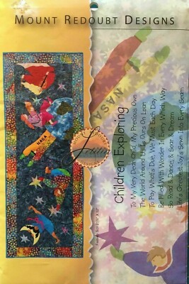 Mount Redoubt Designs Children Exploring Quilt Pattern Wall Hanging ...
