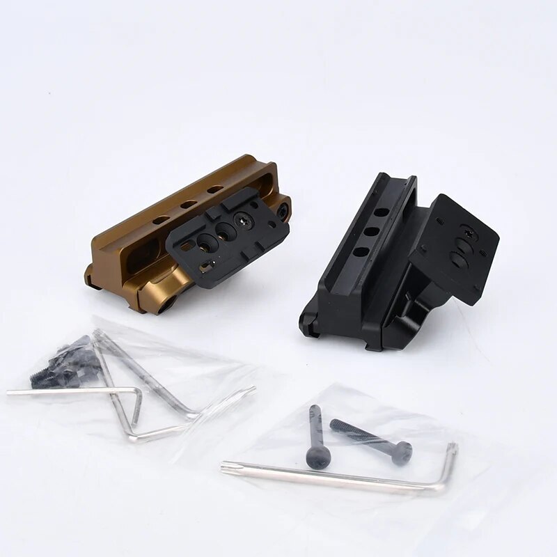 Tactical Scope Optic Base Mount For ACOG VCOG For T2 T1 /RMR Offset ...