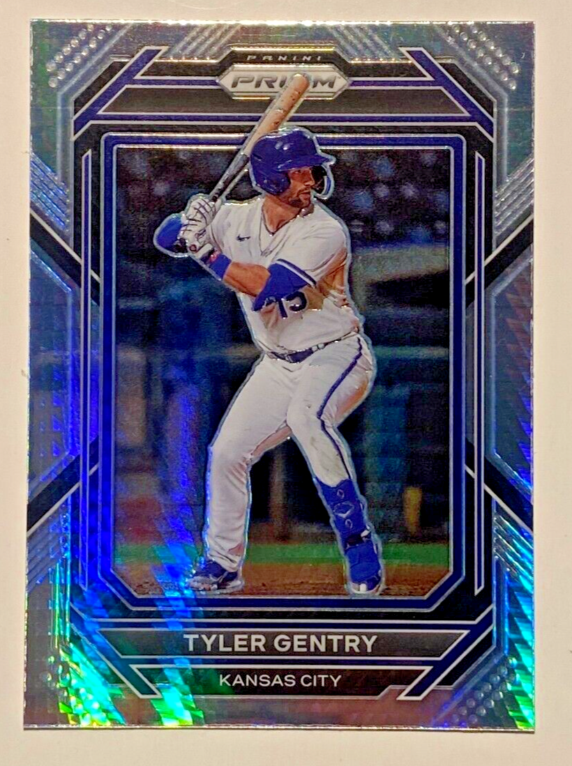 2023 Panini Prizm Baseball #73 TYLER GENTRY Hyper Prizm ssp | eBay