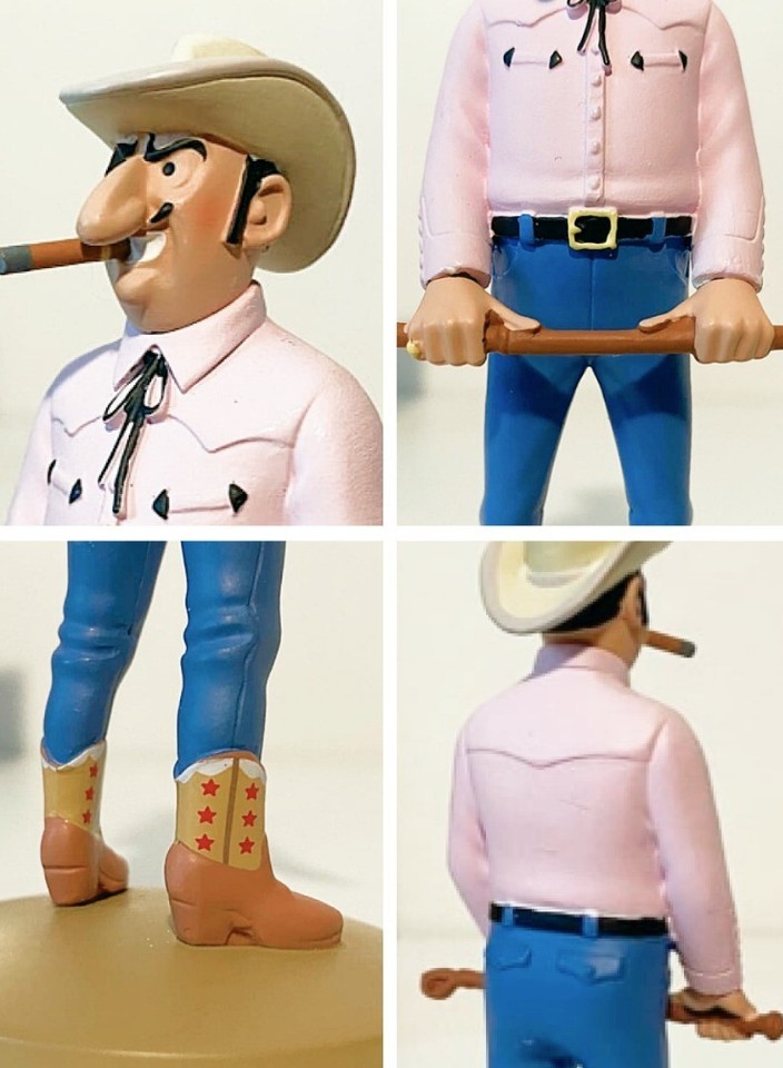 HERGE TINTIN Rastapopoulos holding a whip Resin Standing Figure ...
