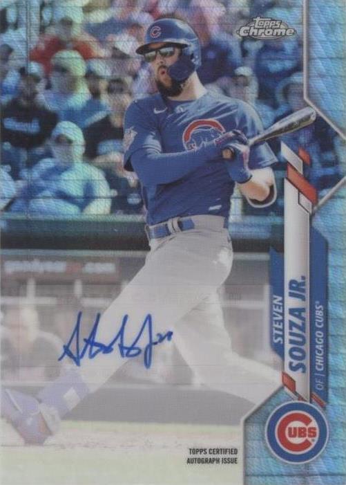 2020 Topps Chrome Update Series - Target Autographs Steven Souza Jr. # ...