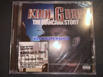 Kool G Rap Album The Giancana Story CD Booklet New Sealed OOP Rare 1st ...