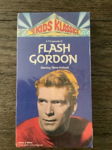 SEALED - FLASH GORDON Kids Klassics VHS Tape - Steve Holland TV show ...