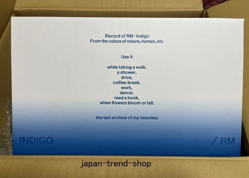 BTS MERCH BOX #16 RM Indigo BOX ARMY MEMBERSHIP Limited Official 16 ...