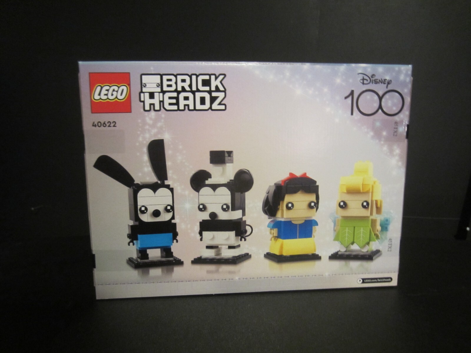 LEGO BRICKHEADZ Disney 100th Celebration 40622 MINT SEALED BOX MSB ...