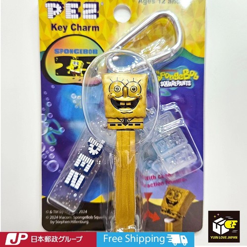 PEZ Gold SpongeBob Key Charm Carabiner 25th Anniversary /JAPAN | eBay