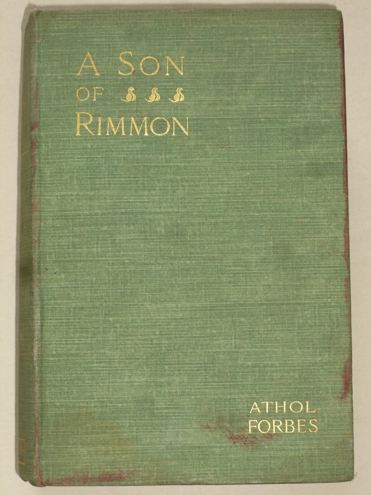 Athol Forbes – A SON OF RIMMON (1899) - Weird Fantasy | eBay
