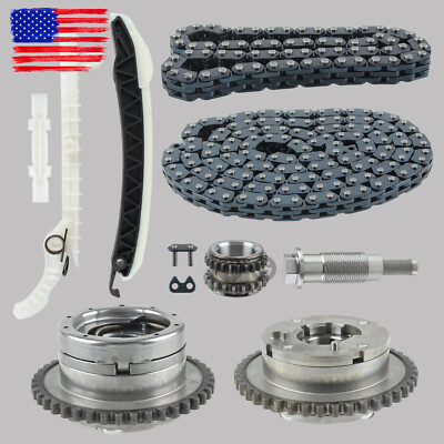 Timing Chain Kit Pair VVT Gears For Mercedes Benz CLA250 E250 ...