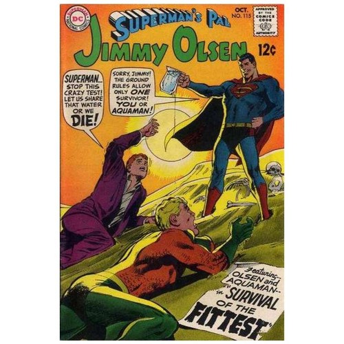 Superman's Pal Jimmy Olsen #115 - 1954 series DC comics Fine minus [m ...