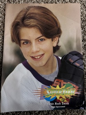 VERY RARE 90s TARAN NOAH SMITH SUPERTEEN YOUNG ACTOR MAGAZINE CLIPPING PINUP | eBay