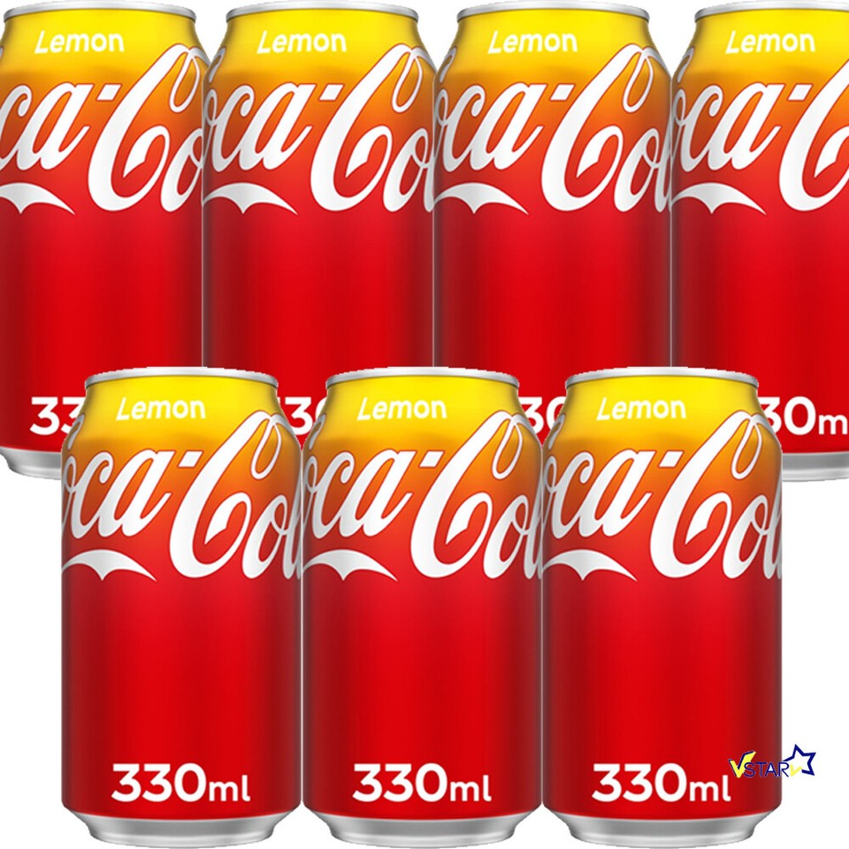 Coca-Cola Lemon 330ml New Lemon Coke coca cola cans Perfect SoftDrink ...