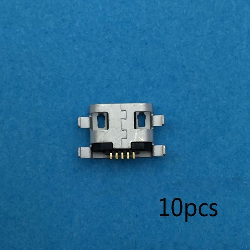 B Female Vertical Micro USB Jack Shen Board 0.8 PCB Connector Solder ...