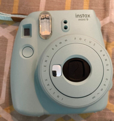 Fujifilm Instax Mini 9 Instant Camera - Ice Blue 665570006991| eBay