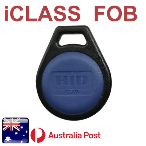 NEW HID iCLASS 13.56 MHz LEGACY 2K KEY FOB TAG CARD BLUE SMART KEYFOB ...