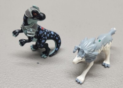 1999 Monster Rancher Lot Black Dino Grey Wolf | eBay