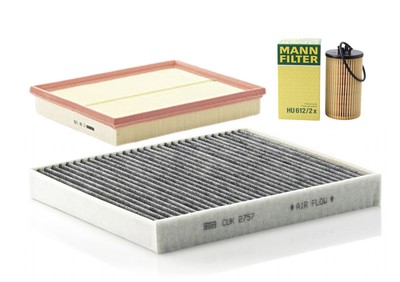 Mann-Filter Air C30130 Oil HU612/2X Cabin CUK2757 Filters RAPKIT35702 ...