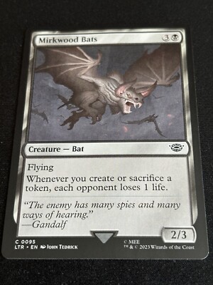 1x Mirkwood Bats - Universes Beyond: Lord of the Rings LTR Magic MTG | eBay