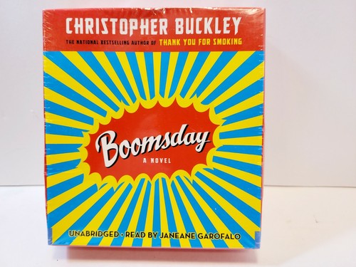 Audio Cd/Book Boomsday Novel Christopher Buckley Unabridged | eBay