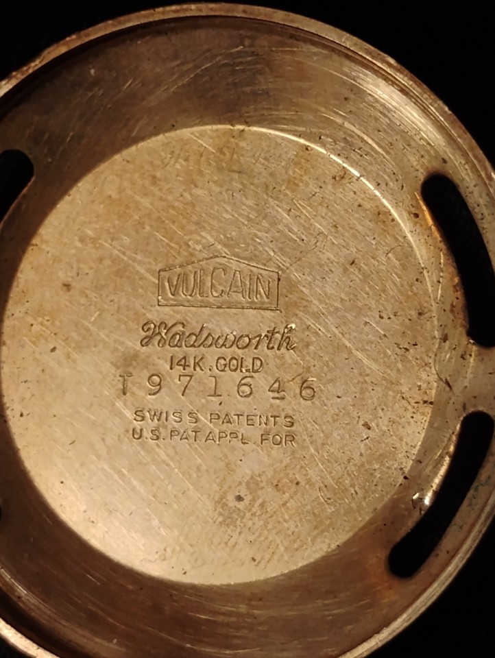Vulcain Cricket 14k Solid Gold Wadsworth 1950's | eBay