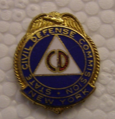 New York Civil Defense Commission WWII era Lapel Pin | eBay