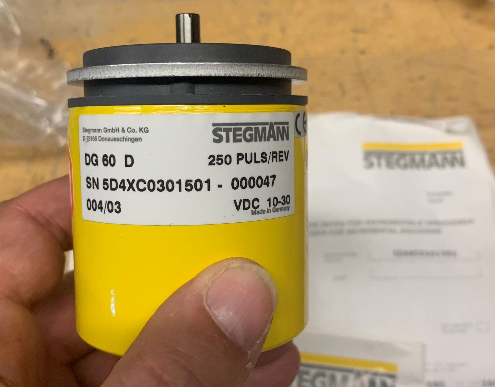 Stegmann DG 60 D Incremental Encoder DG60D for sale online | eBay