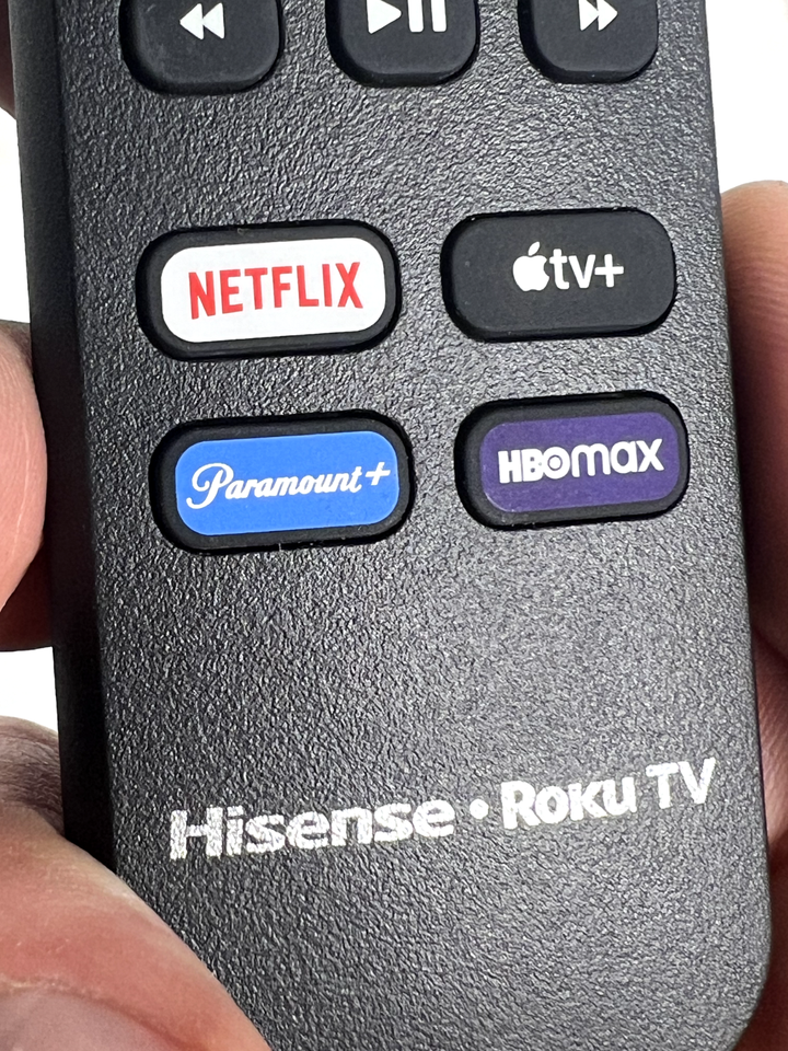 NEW Hisense Roku TV Remote Control P/N: RC-ALIR 3026000064 Netflix HBO ...