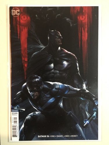 Batman #56 Francesco Mattina Variant DC Comics 2018 Nightwing KGBeast ...