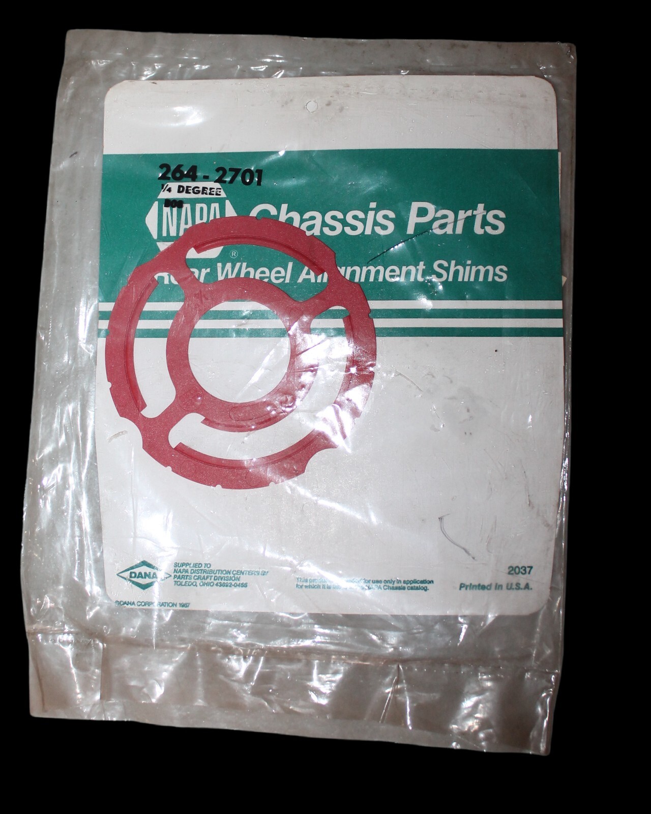 NAPA Chassis Part Rear Wheel Alignment Shims 264-2701 1/4 Degree B08 | eBay