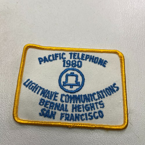 Vtg 1980 PACIFIC BELL TELEPHONE Patch (San Francisco) K047 | eBay