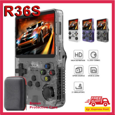 R36S Retro Handheld Video Game Console Linux System 3.5 Inch IPS Screen ...