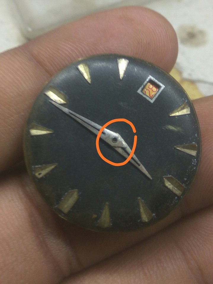 USED ETA-2452 AUTOMATIC WATCH MOVEMENT ( BALANCE OK ) FOR PARTS ...