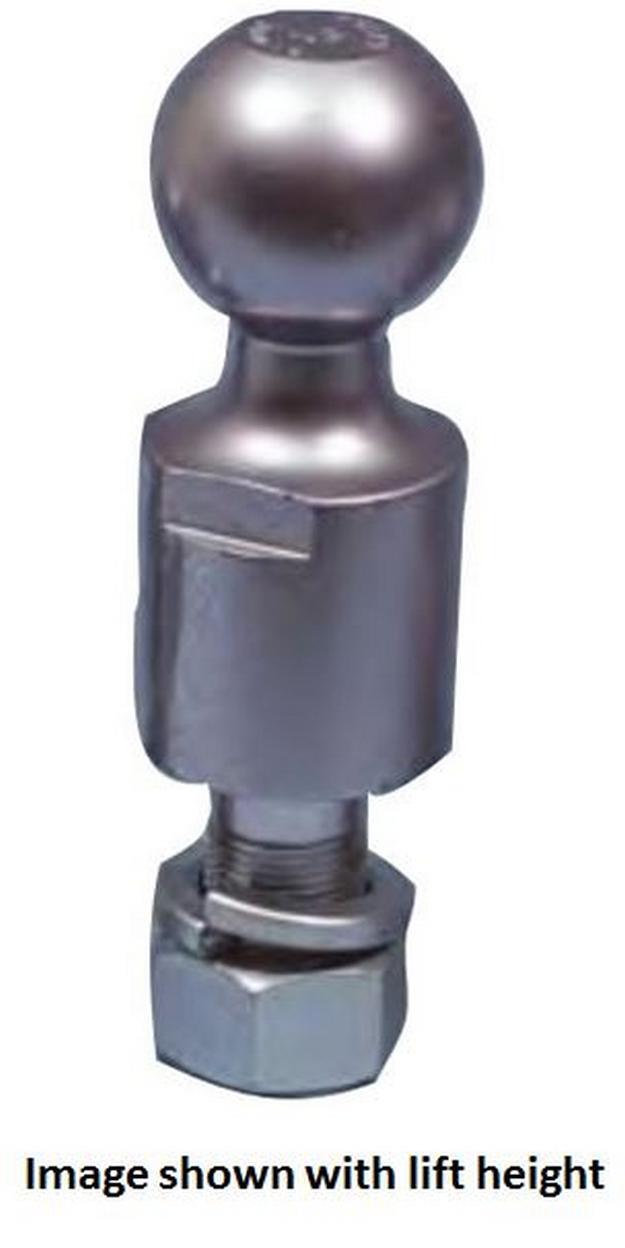 Husky Towing 30601 2" Ball 1" Lift 5000 LB Gross Towing Cap 1" Shank ...